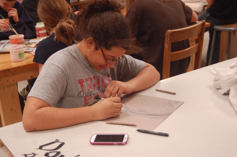 Quinter Schools - Junior High Art