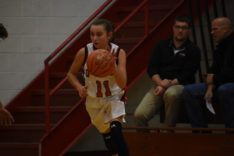 Quinter Schools - Lady JH Bulldogs take on Rawlins Co. Buffaloes