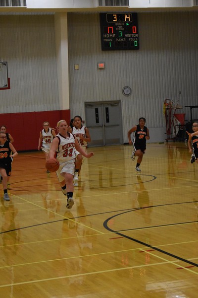 Quinter Schools - Bulldogs Split Games at Home Against Hornets