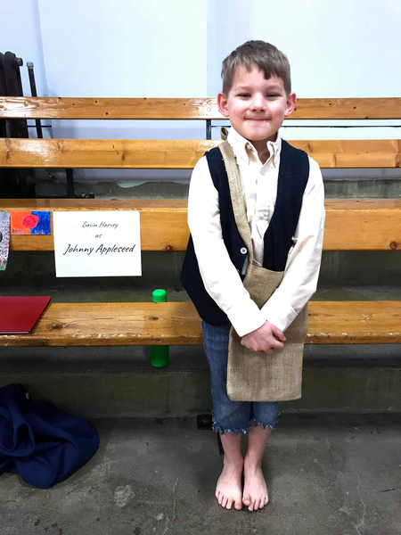 Quinter Schools - QES Second Grade Brings History to Life